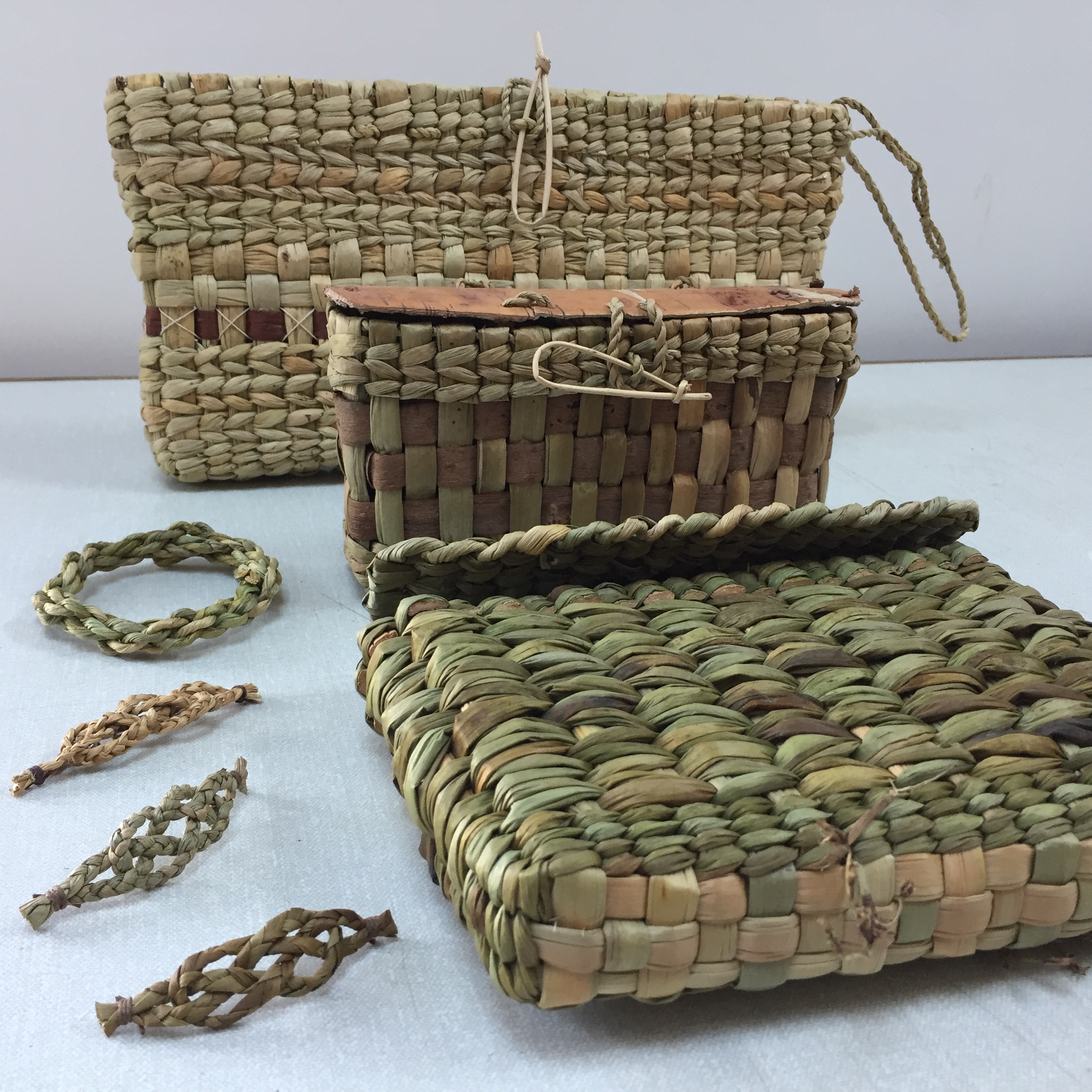 Rush Clutch Baskets – Ely Basketmaker